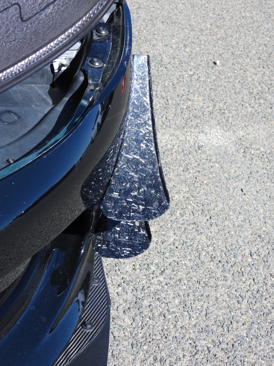 2013-2017 Gen V Viper Carbon Fiber Canards Custom Weave – Doug Shelby ...