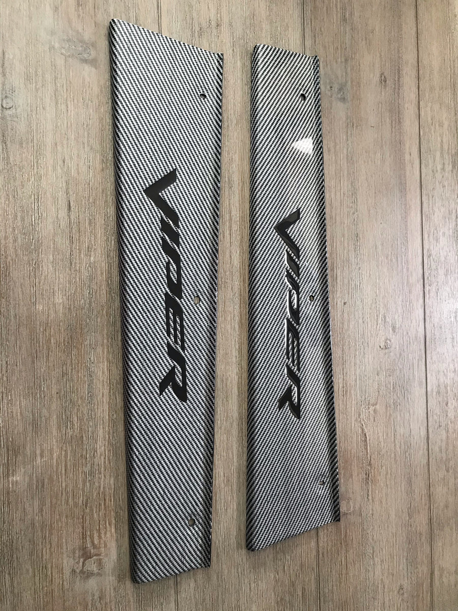 2013-2017 Gen V Viper Carbon Fiber Sill Plates Reflections Custom Weav ...