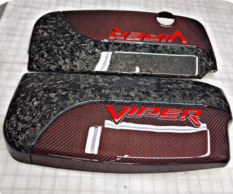 2013-2017 Gen V Viper Carbon Fiber Coil Covers Reflections Custom Weav ...